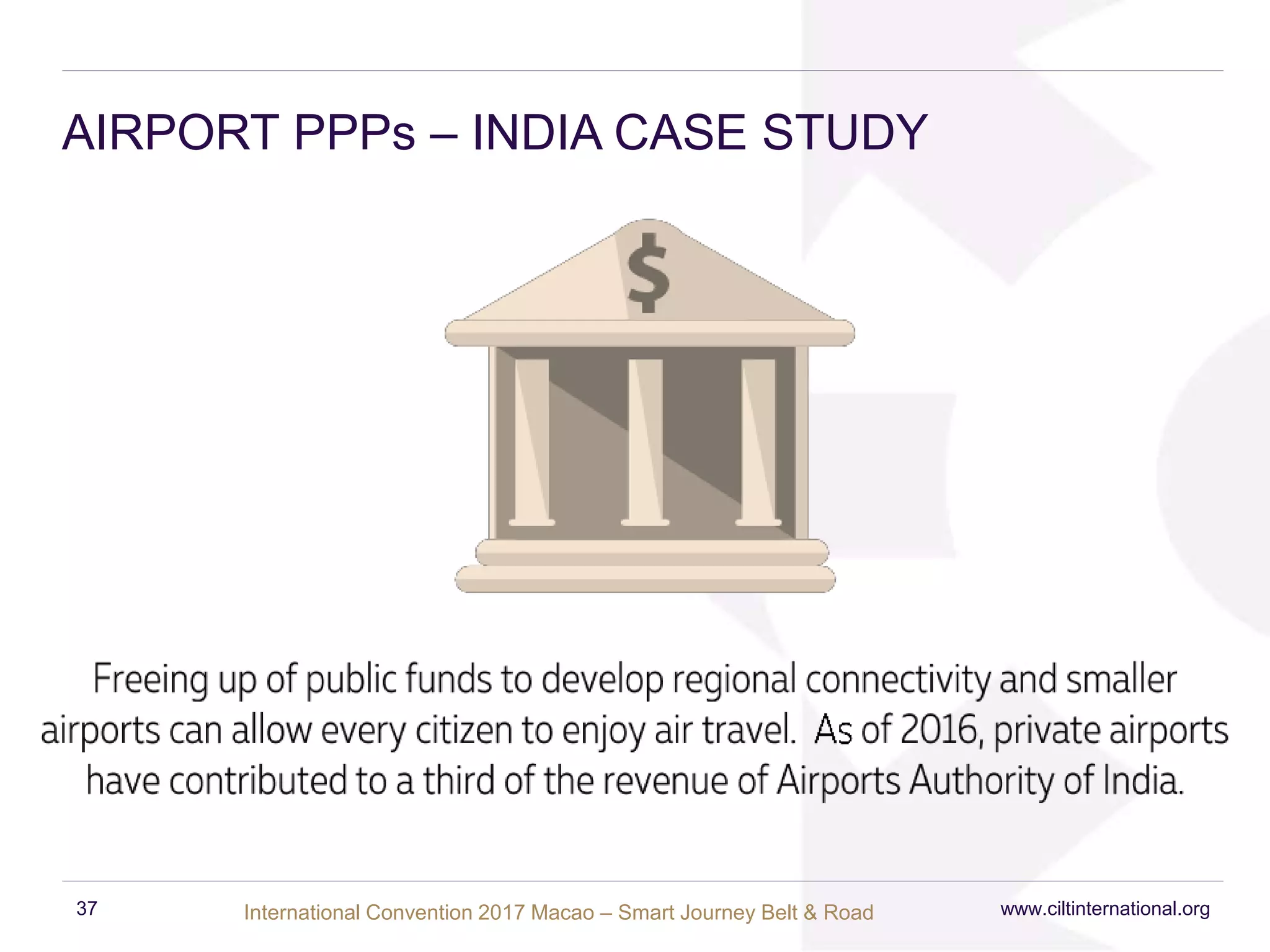 Public Private Partnership (PPP) for Transport & Logistics ...