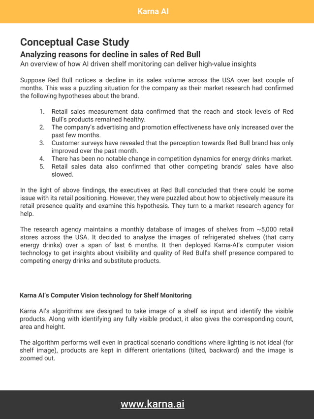 Karna.AI - Automated Retail Shelf Monitoring | PDF | Retail Industry ...