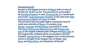 Karnali province | PPTX