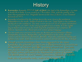 Karnataka State | PPT