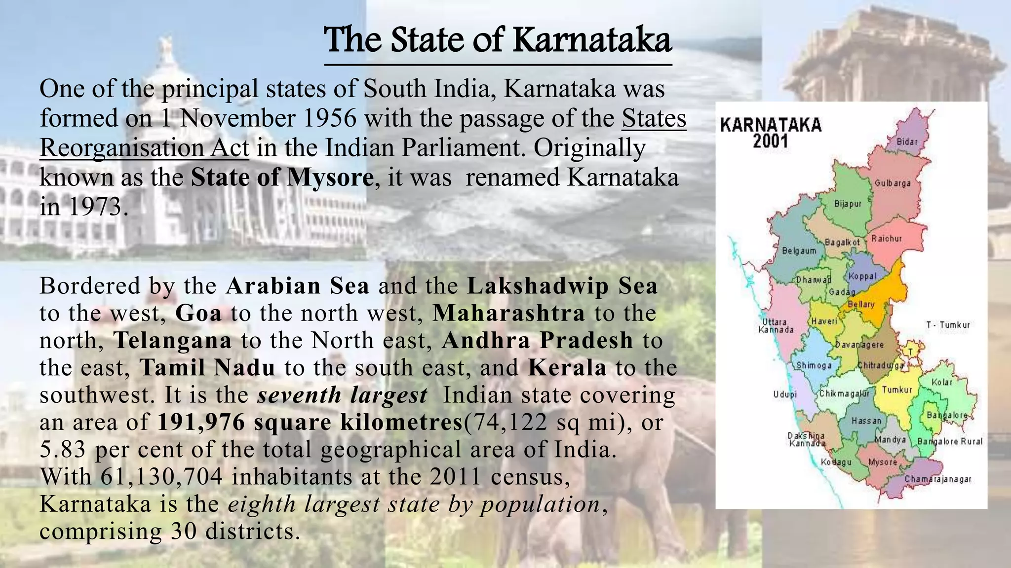 Karnataka- One State Many Worlds | PPTX