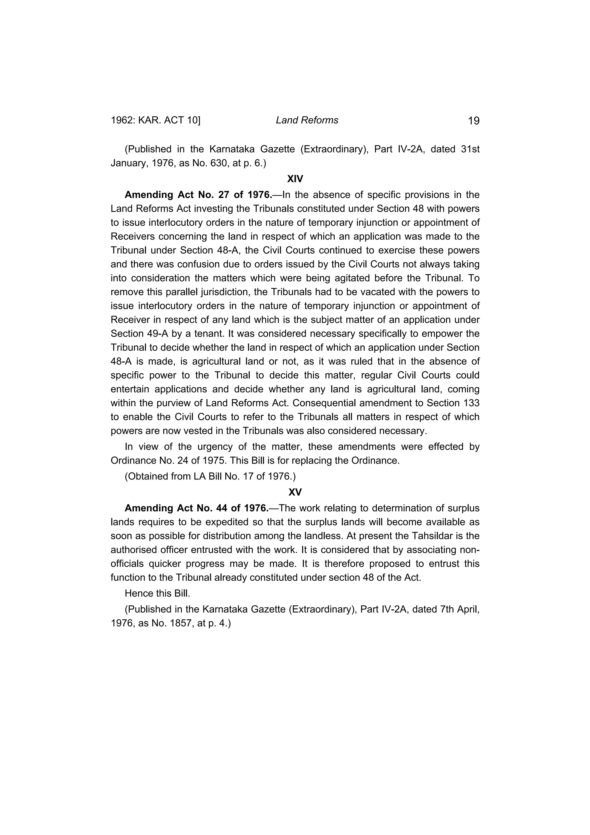 Karnataka land-reforms-act-1961 | PDF