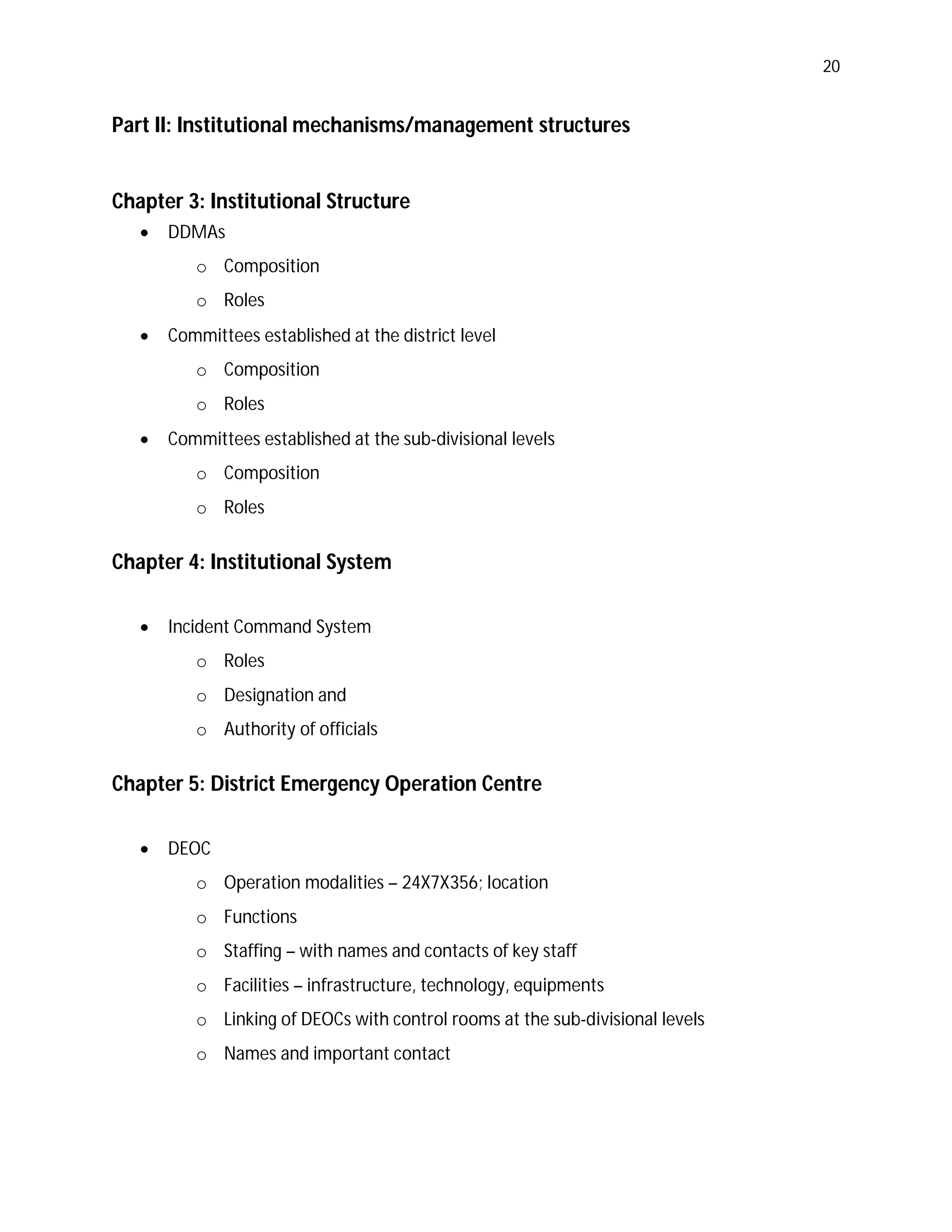 Karnataka disaster management_guidelines | PDF