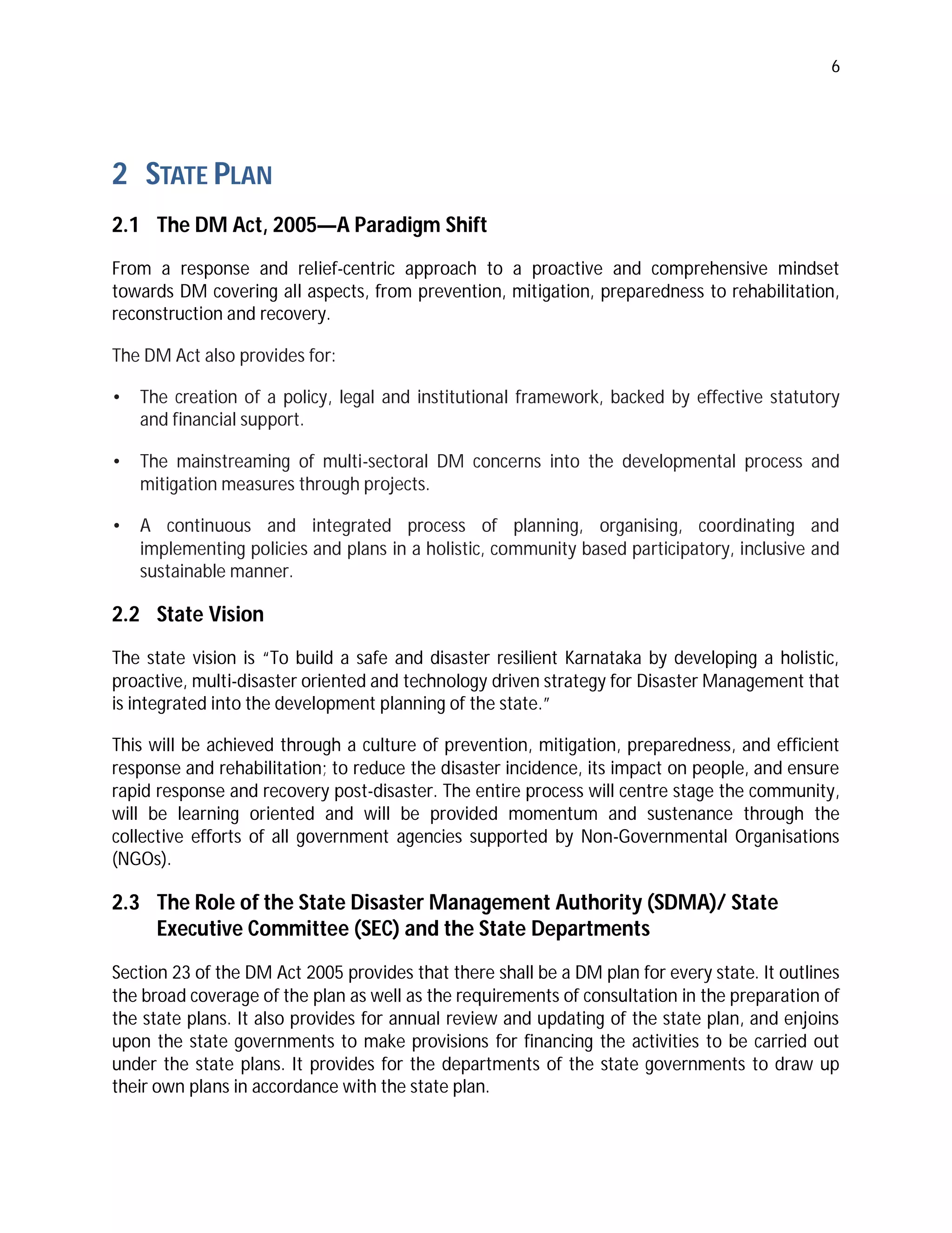 Karnataka disaster management_guidelines | PDF