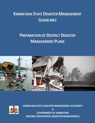 Karnataka disaster management_guidelines | PDF