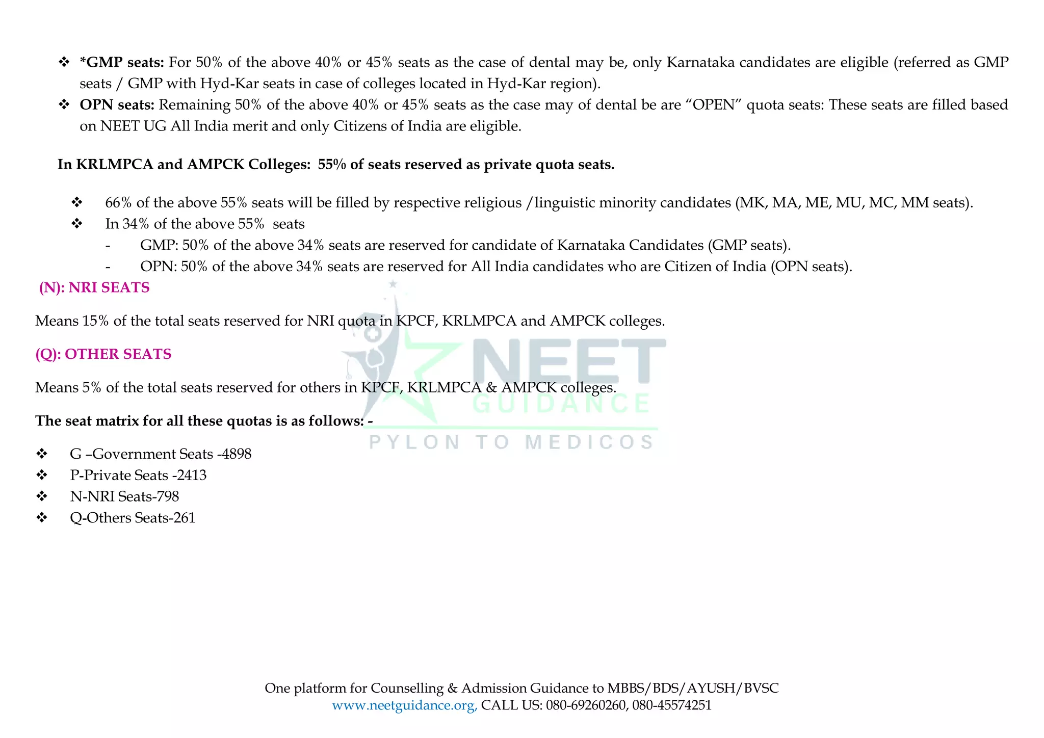 KARNATAKA MBBS SEAT MATRIX 2023 KARNATAKA NEET 2023 MBBS SEAT MATRIX | PDF