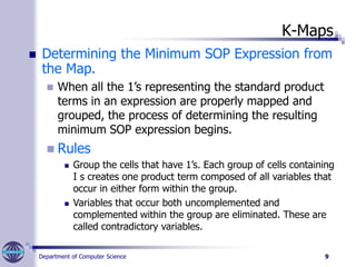 karnaugh-maps-simplification of logics gates for engineering math | PDF