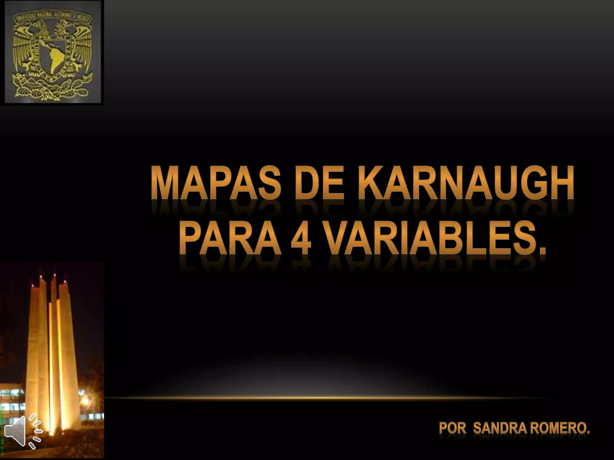 Karnaugh, mapa de 4 variables | PPT