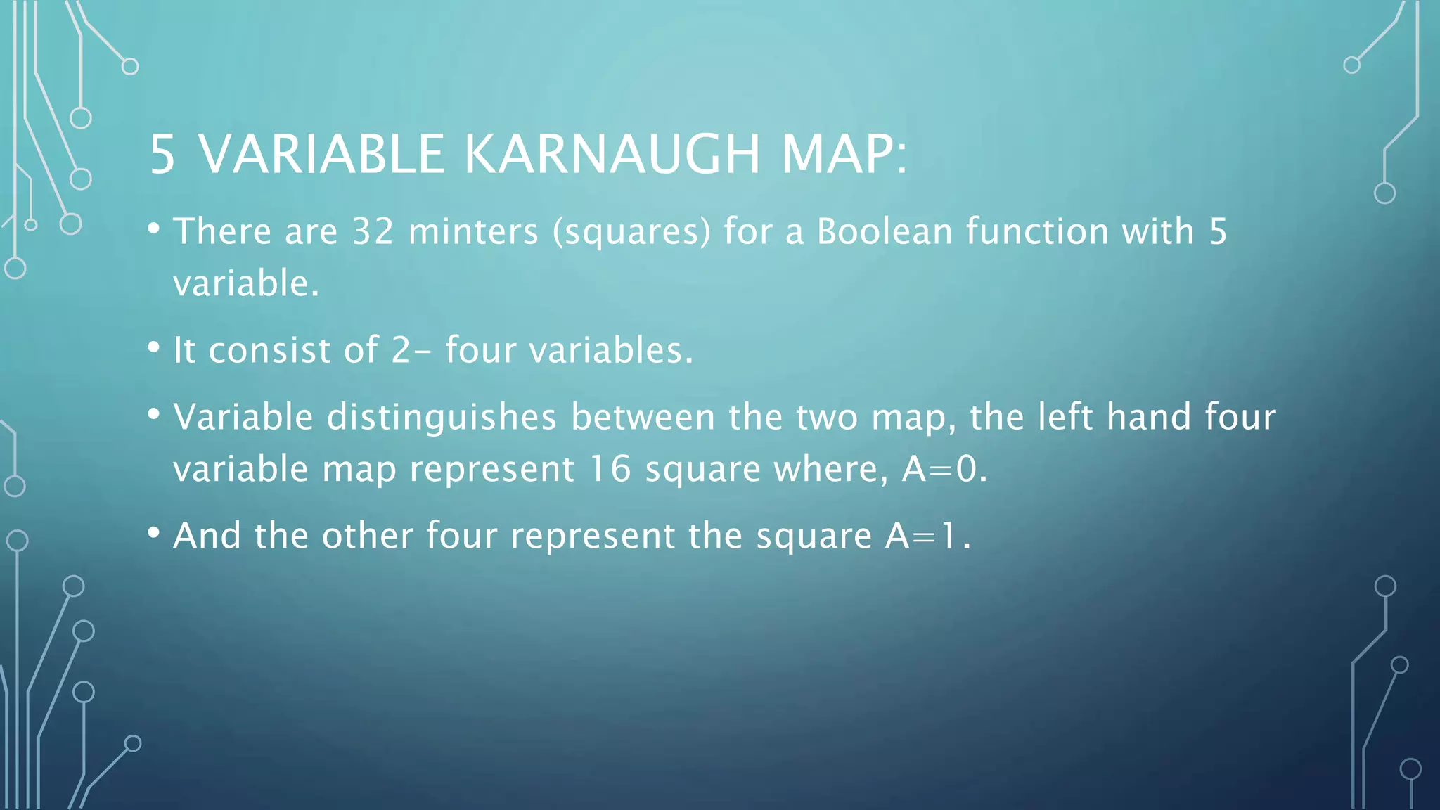 Karnaugh map (k map) | PPT