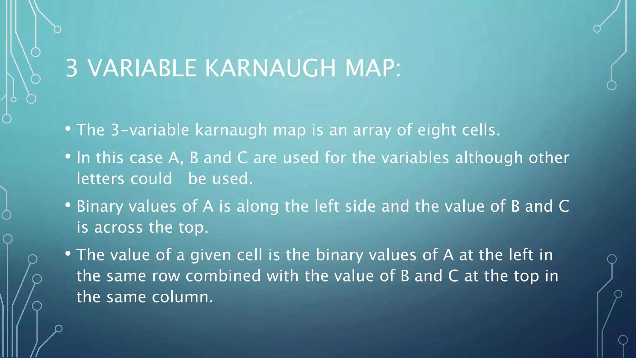 Karnaugh map (k map) | PPT