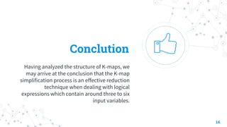Karnaugh map or K-map method | PPT