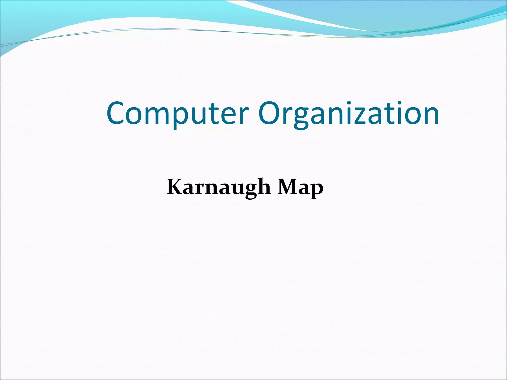 Karnaugh map | PPT