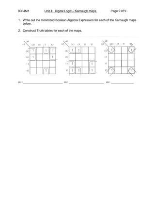 Karnaugh maps | DOC