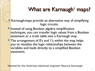 Karnaugh maps z 88 | PPT