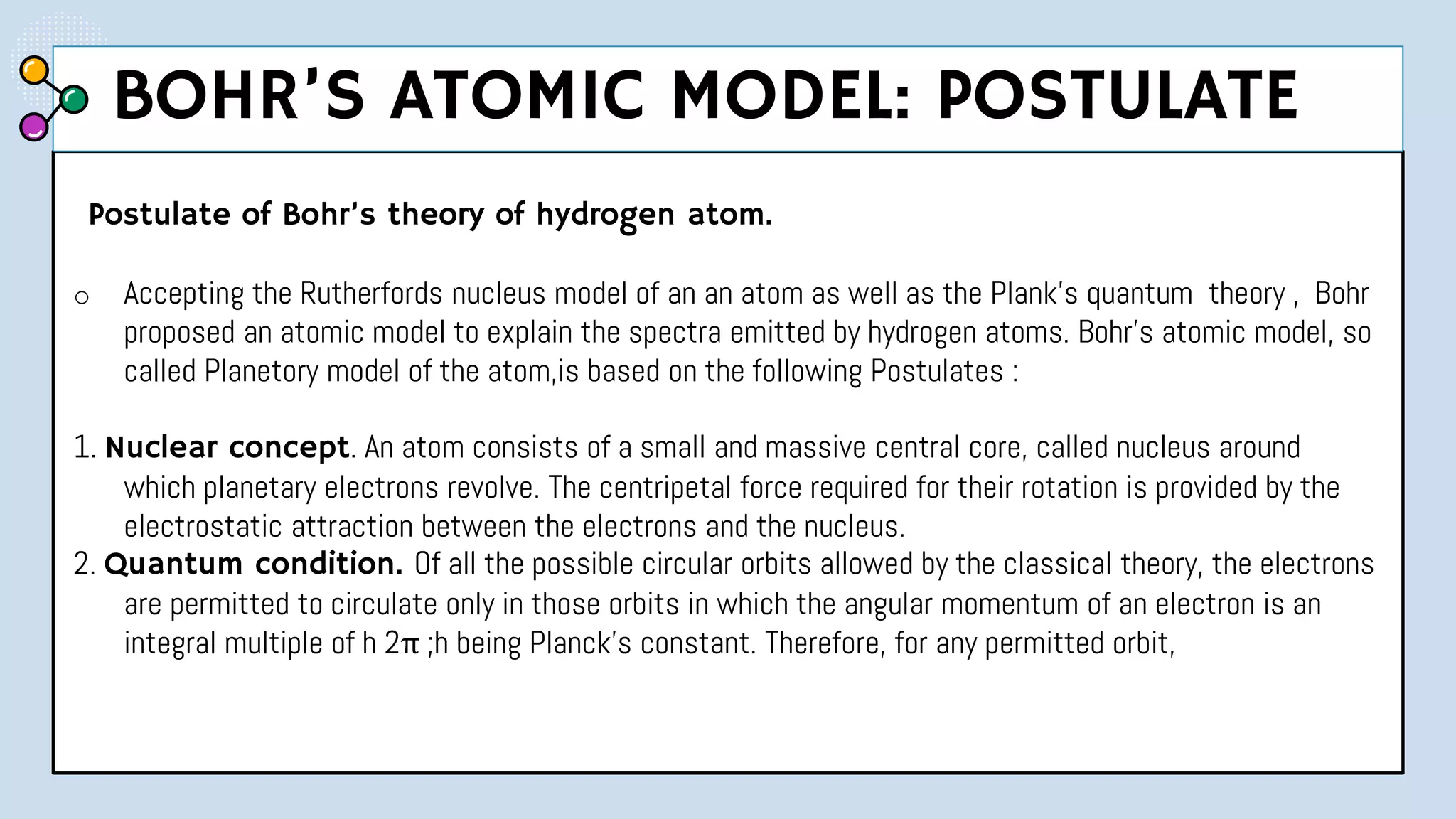 Atoms Physics class 12th Nonmed | PPTX