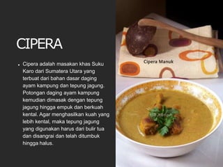 Sosiologi - Suku Karo | PPTX