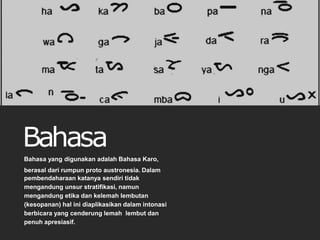 Sosiologi - Suku Karo | PPTX