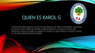 Karol g | PPTX