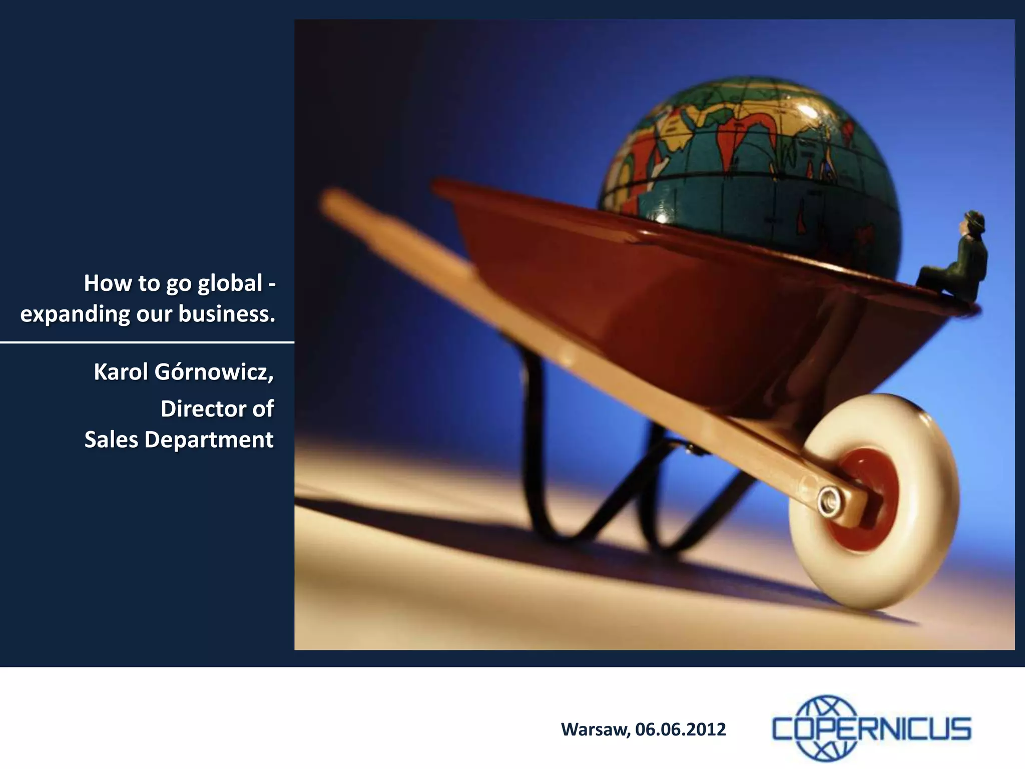 Infosys Consulting Competition_ Karol Gornowicz | PPT