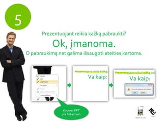 Karolis rimkus 6 naudingi techniniai power point 2010 patarimai | PPTX