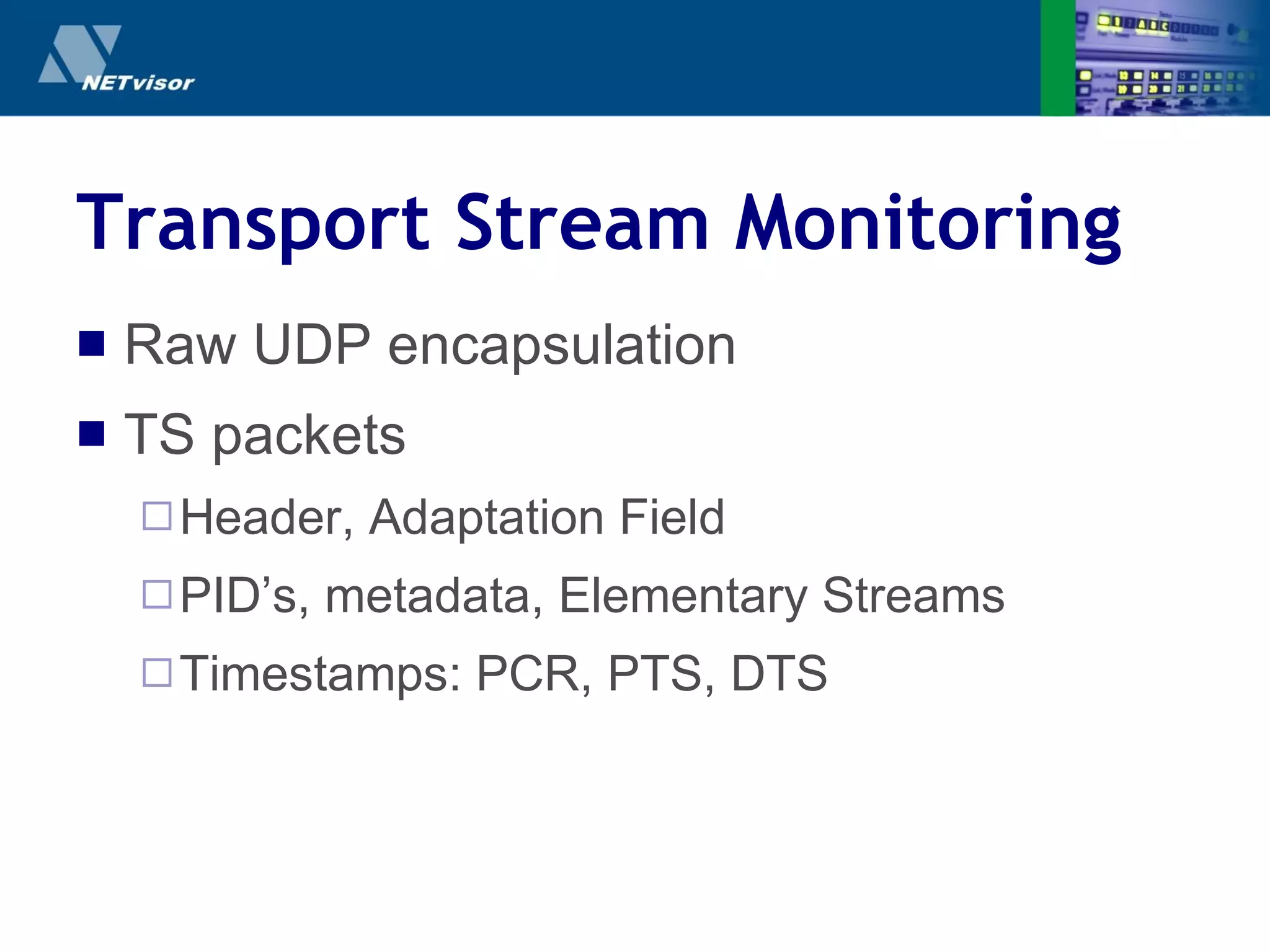 IPTV Set-top box monitoring | PPT