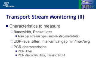 IPTV Set-top box monitoring | PPT | Computer Networking | Computing