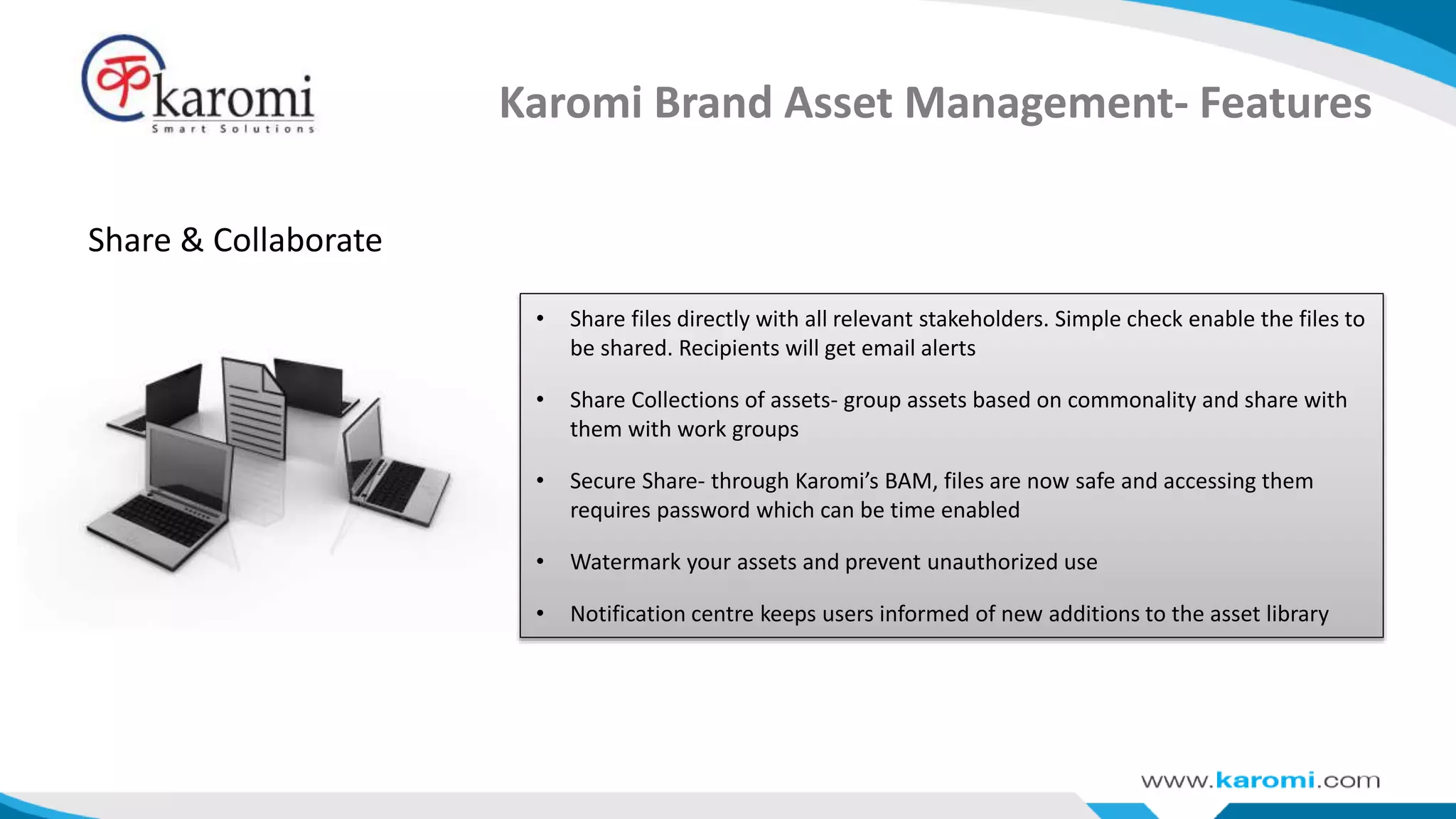 Karomi Brand Asset Management | PPTX | Photo Editing Software ...