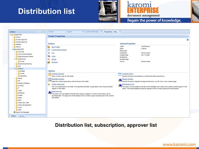 Karomi Dms And Workflow | PPT