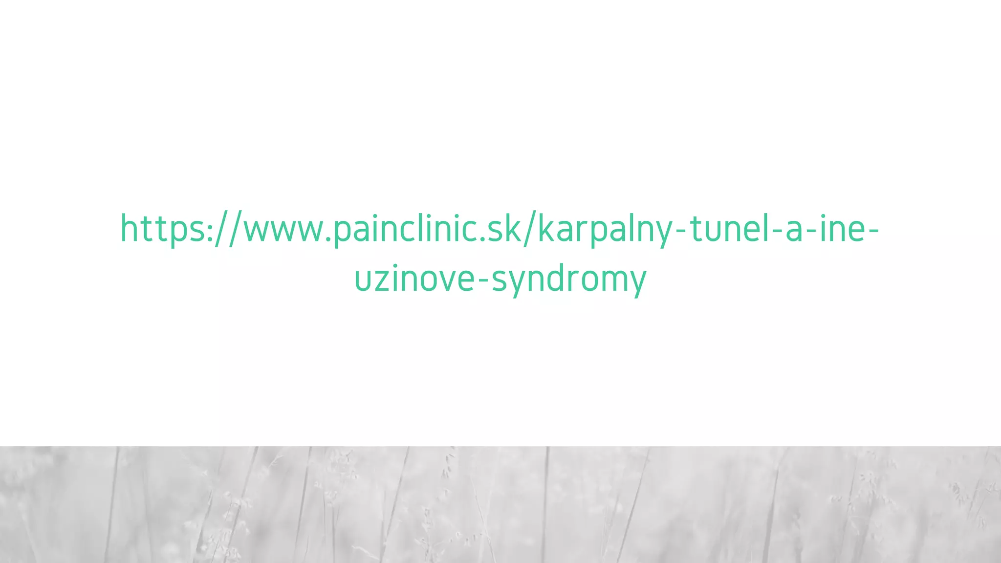 Karpalny tunel liecba | PDF