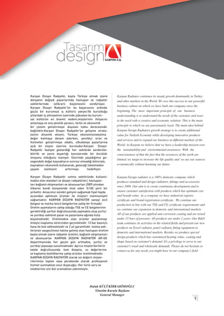 Karpan Dizayn Radyator - PDF Katalog | PDF