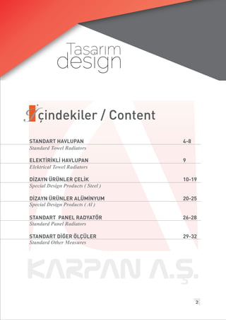 Karpan Dizayn Radyator - PDF Katalog | PDF