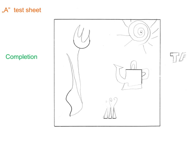 Creativity Test (TTCT Torrance, TCT-DP Jellen& Urban etc) | PPT | Arts ...
