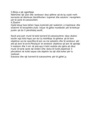 Si të jeni të suksesshëm? | DOCX