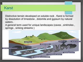 Karst processes and engineering classification | PDF