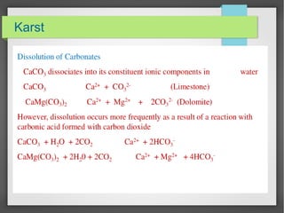 Karst processes and engineering classification | PDF
