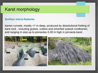 Karst processes and engineering classification | PDF | Geology | Science
