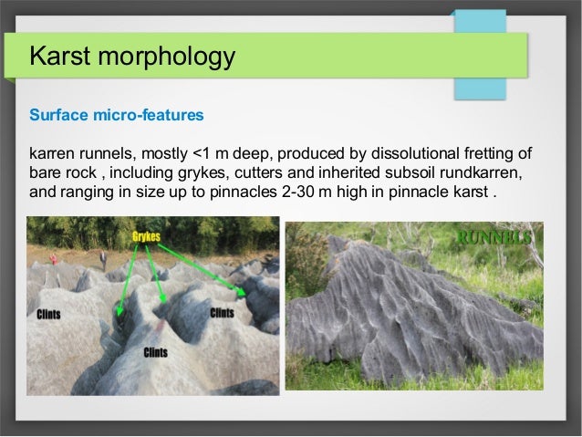 Karst processes and engineering classification