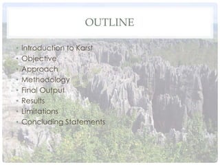 Modelling the Distribution of Karst Topography, Nova Scotia, Canada | PPTX