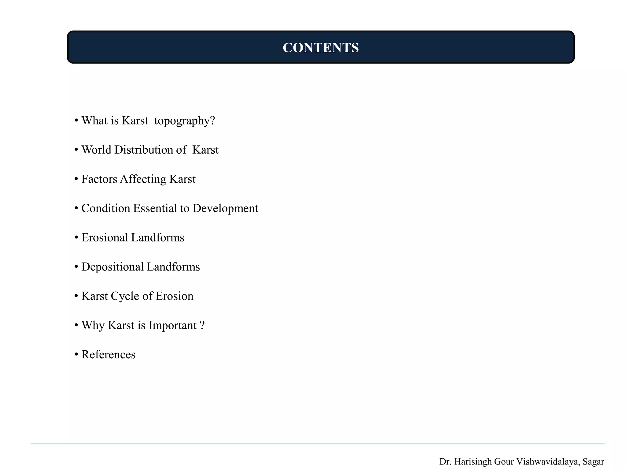 Karst topography | PPTX