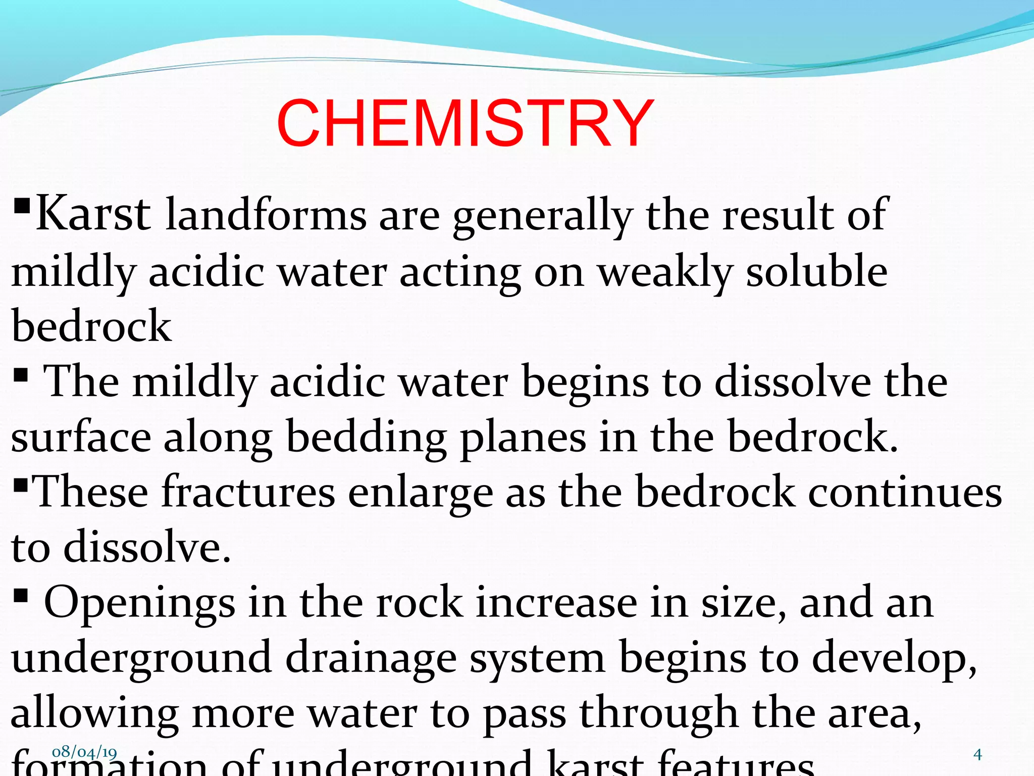 Karst topography | PPT