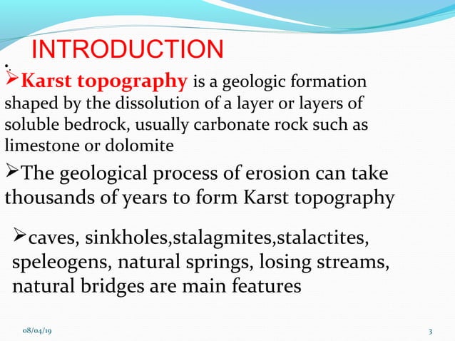 Karst topography | PPT
