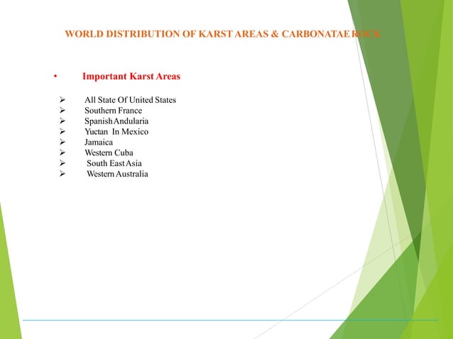Karst Topography.pptx | Geography | Science