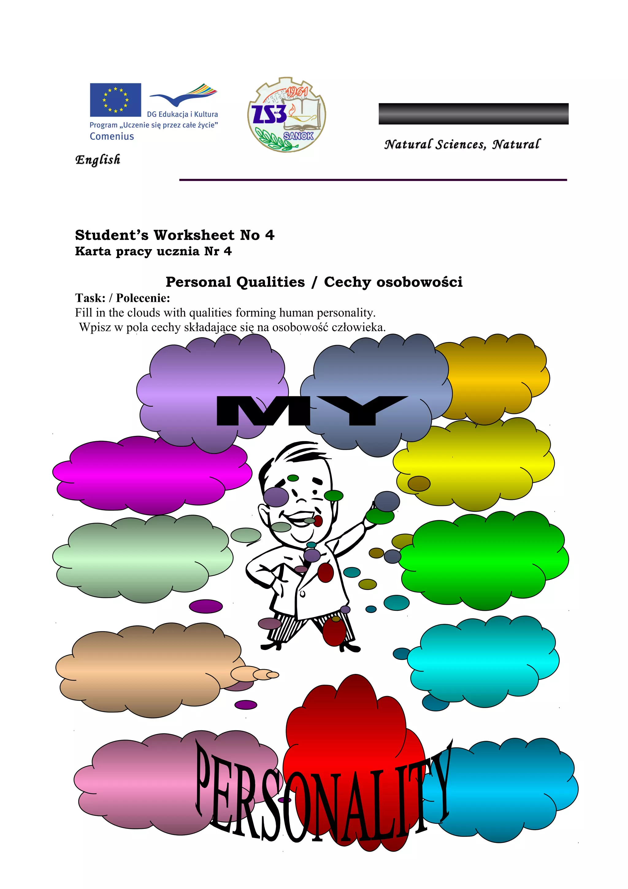 Karta pracy nr 4 ang | DOC