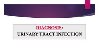 Case presentation On Urinary tract infection | PPTX