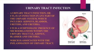 Case presentation On Urinary tract infection | PPTX