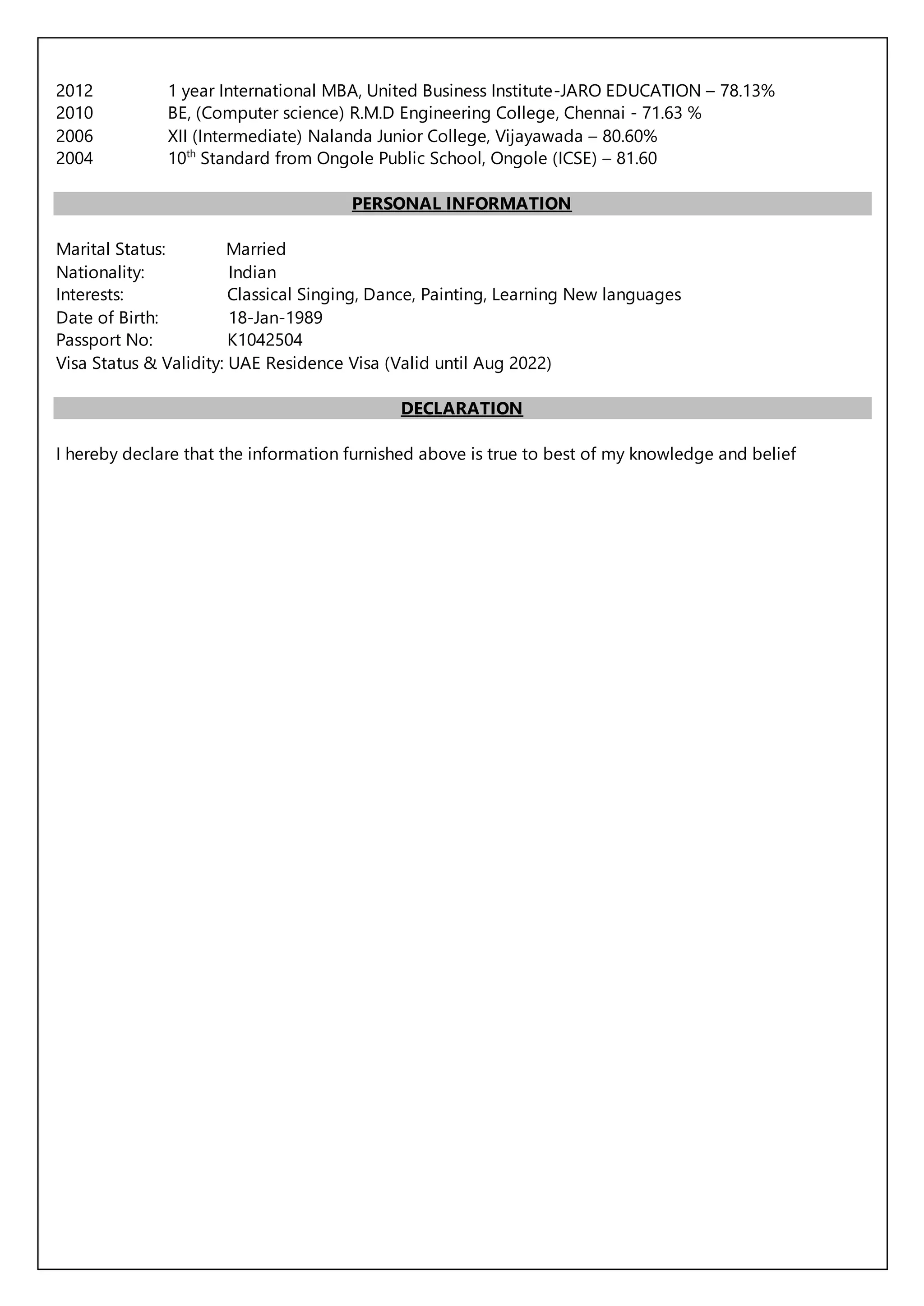 Karthiga thamizhvanan hr 8 years (1) | PDF