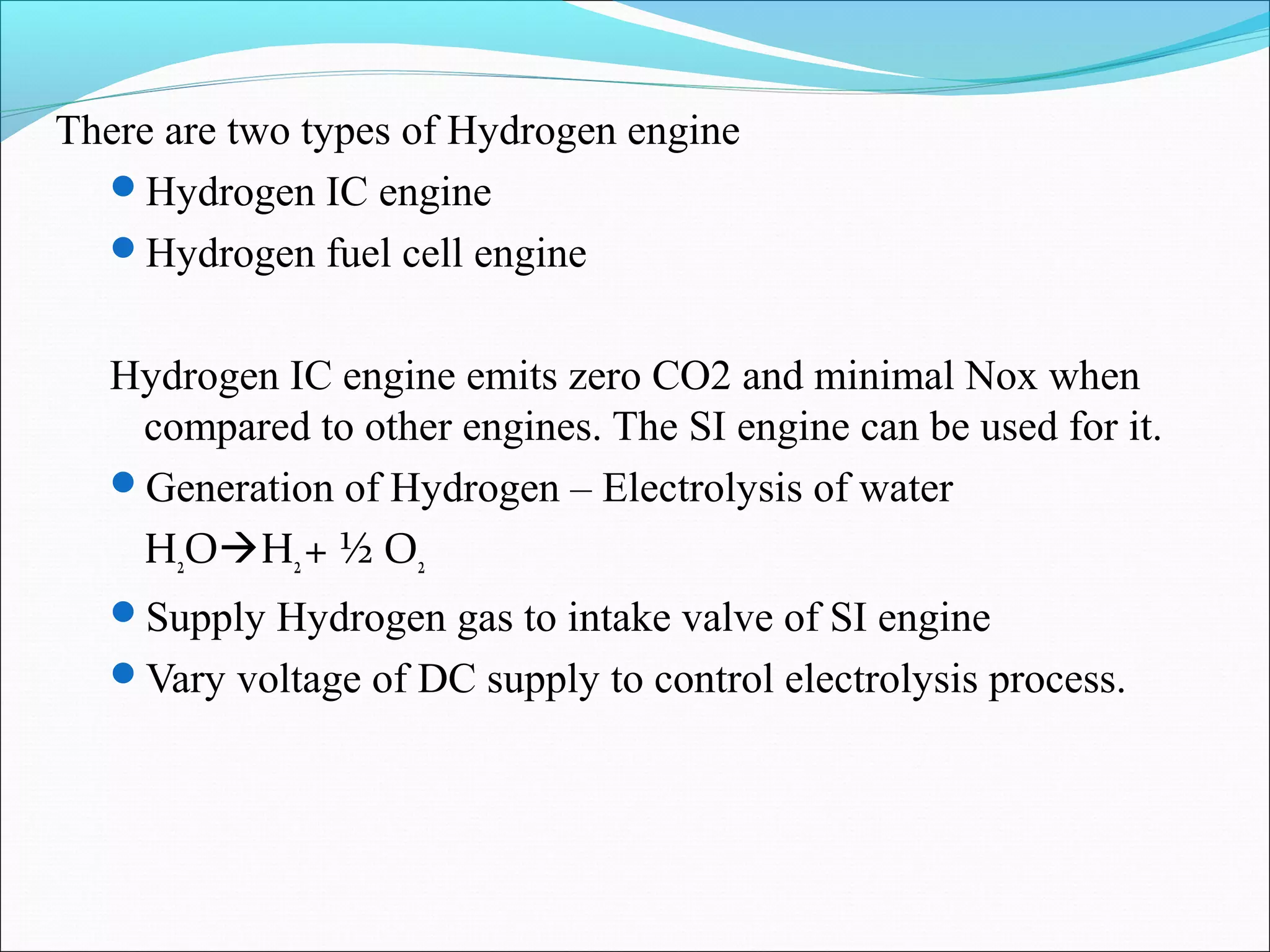 Alternate Fuels for SI Engines | PPT