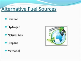 Alternate Fuels for SI Engines | PPT