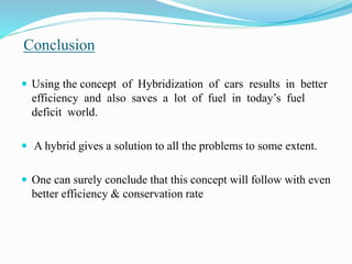 Electric and Hybrid vehicles | PPTX