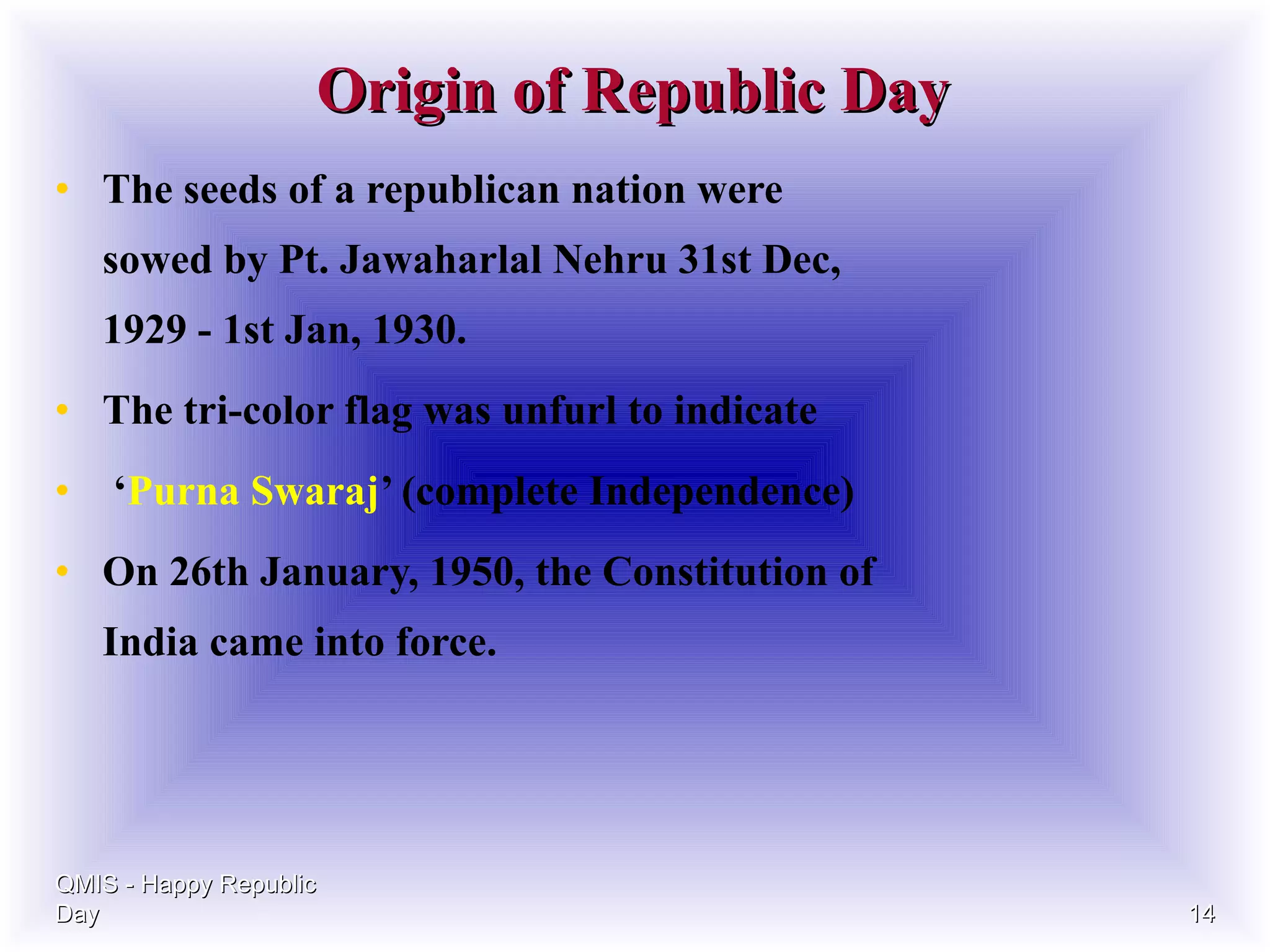 Republic Day | PPT